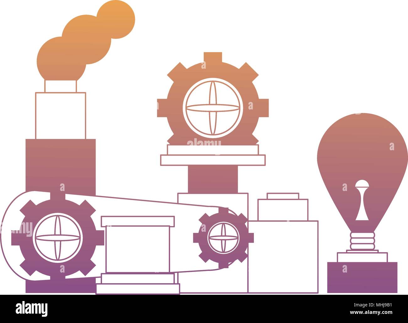 Ideas generator Stock Vector Images - Alamy