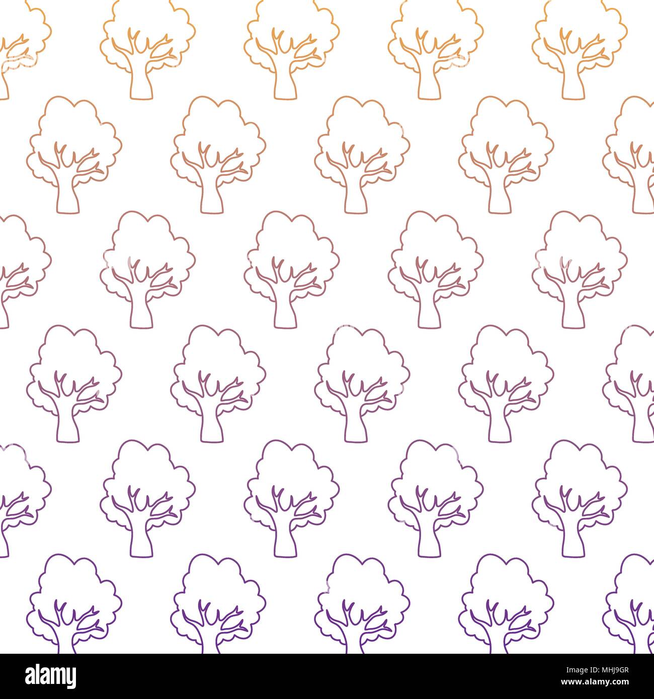 trees background, colorful design. vector illustration Stock Vector ...