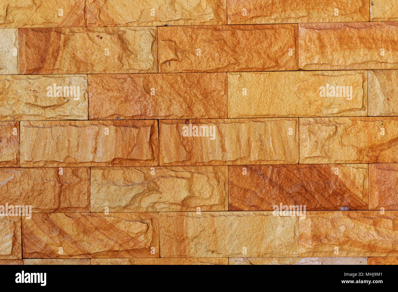 Background from brick design of modern wall Stock Photo - Alamy