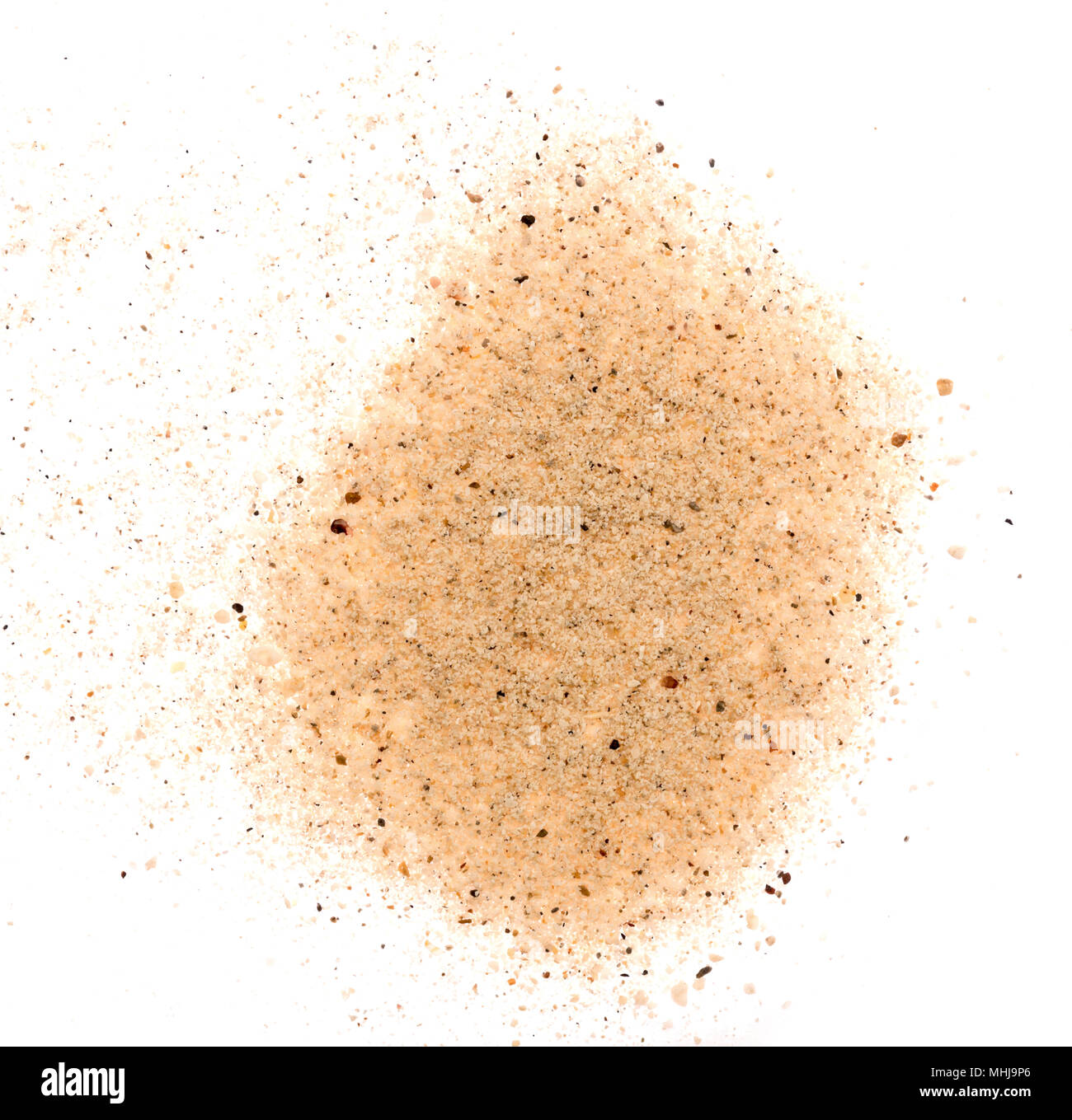 Sand on white Stock Photo - Alamy