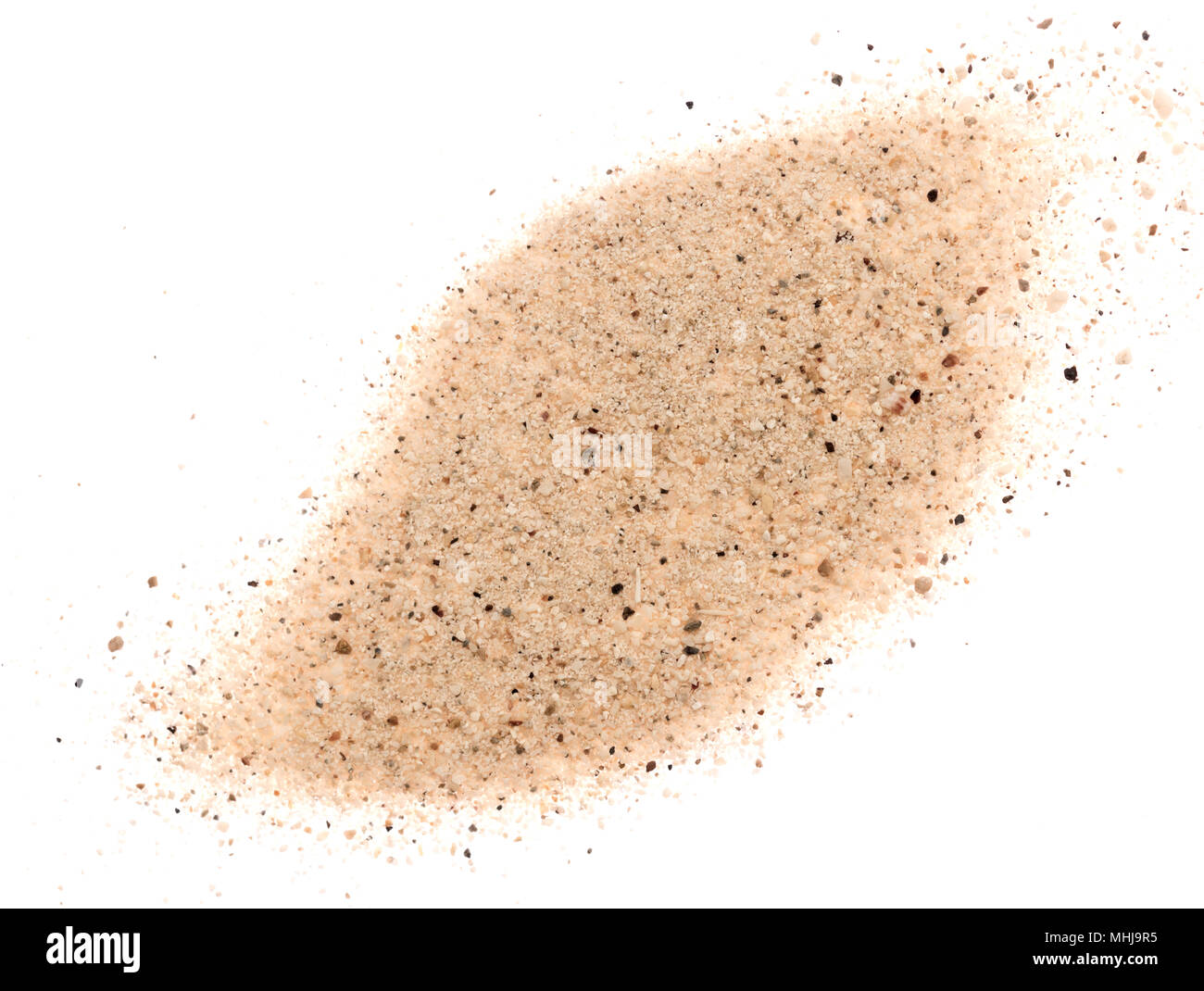 Sand on white Stock Photo - Alamy