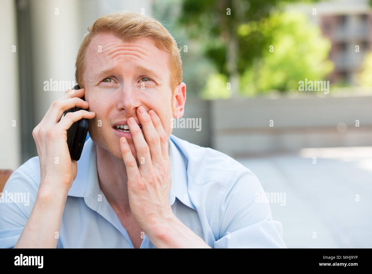 Worried british young people hi-res stock photography and images - Alamy