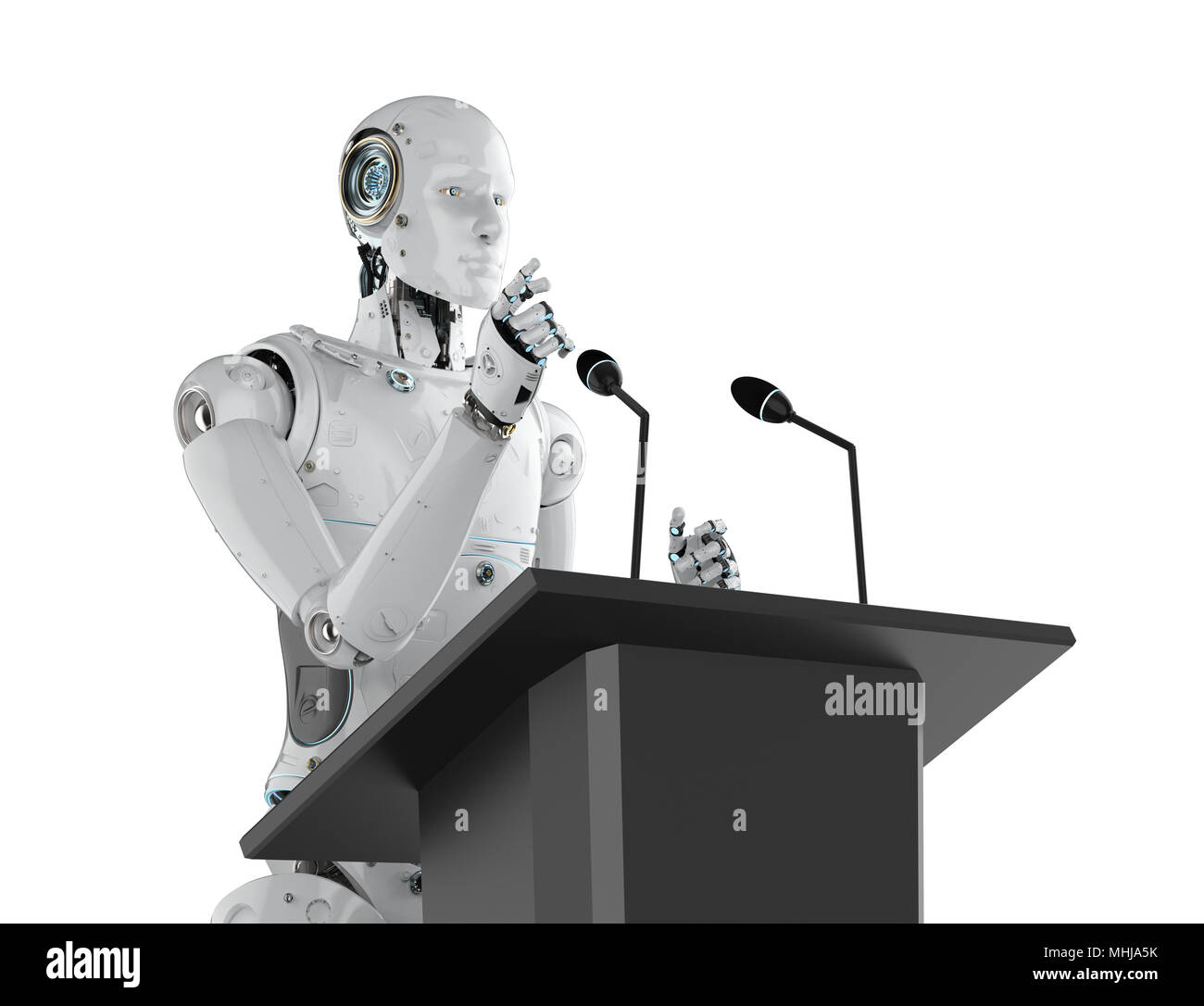 Speaking robot hi-res stock photography and images - Alamy