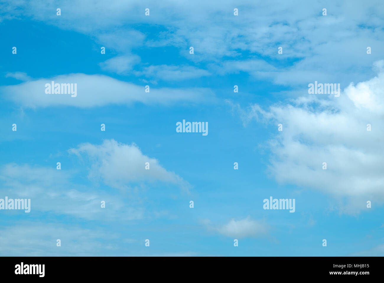 blue sky with cloud for backdrop Stock Photo - Alamy