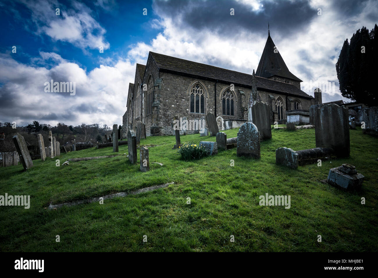 Westerham Church Westerham Kent High Resolution Stock Photography and ...