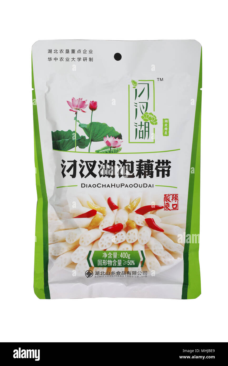 spicy lotus root Stock Photo - Alamy