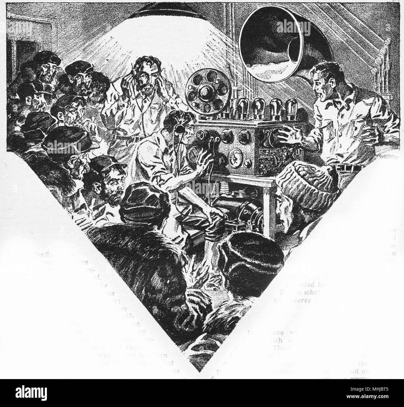 American wartime history art Black and White Stock Photos & Images - Alamy