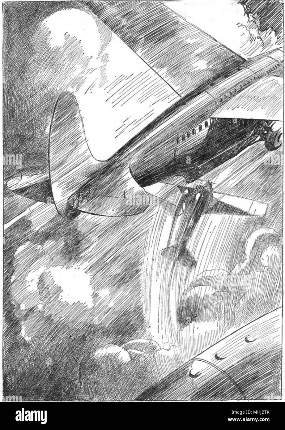 vintage wartime illustration Stock Photo - Alamy