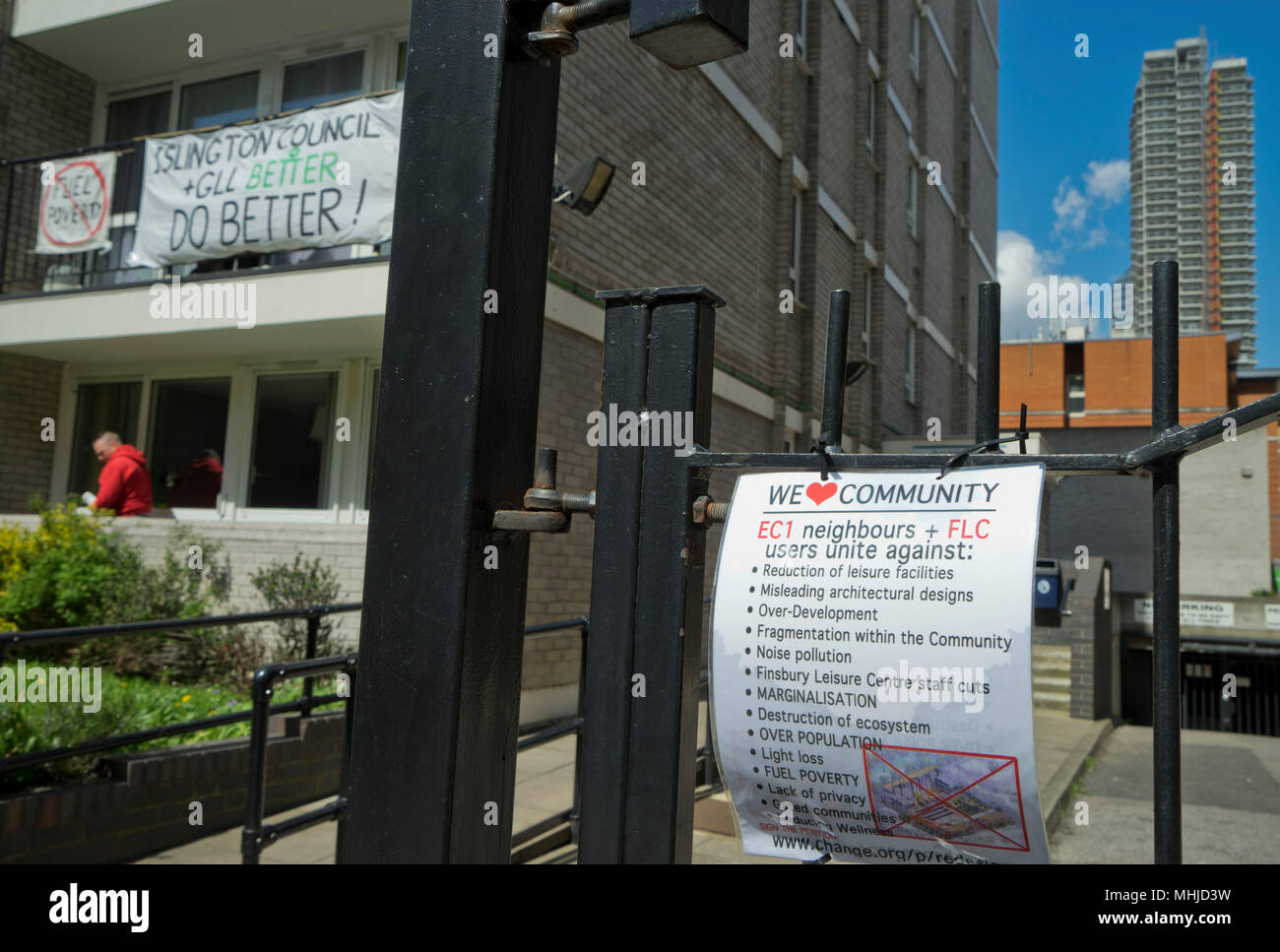 Islington council house hi-res stock photography and images - Alamy
