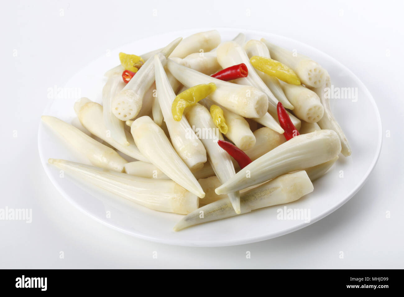 Chinese lotus root dish hi-res stock photography and images - Alamy