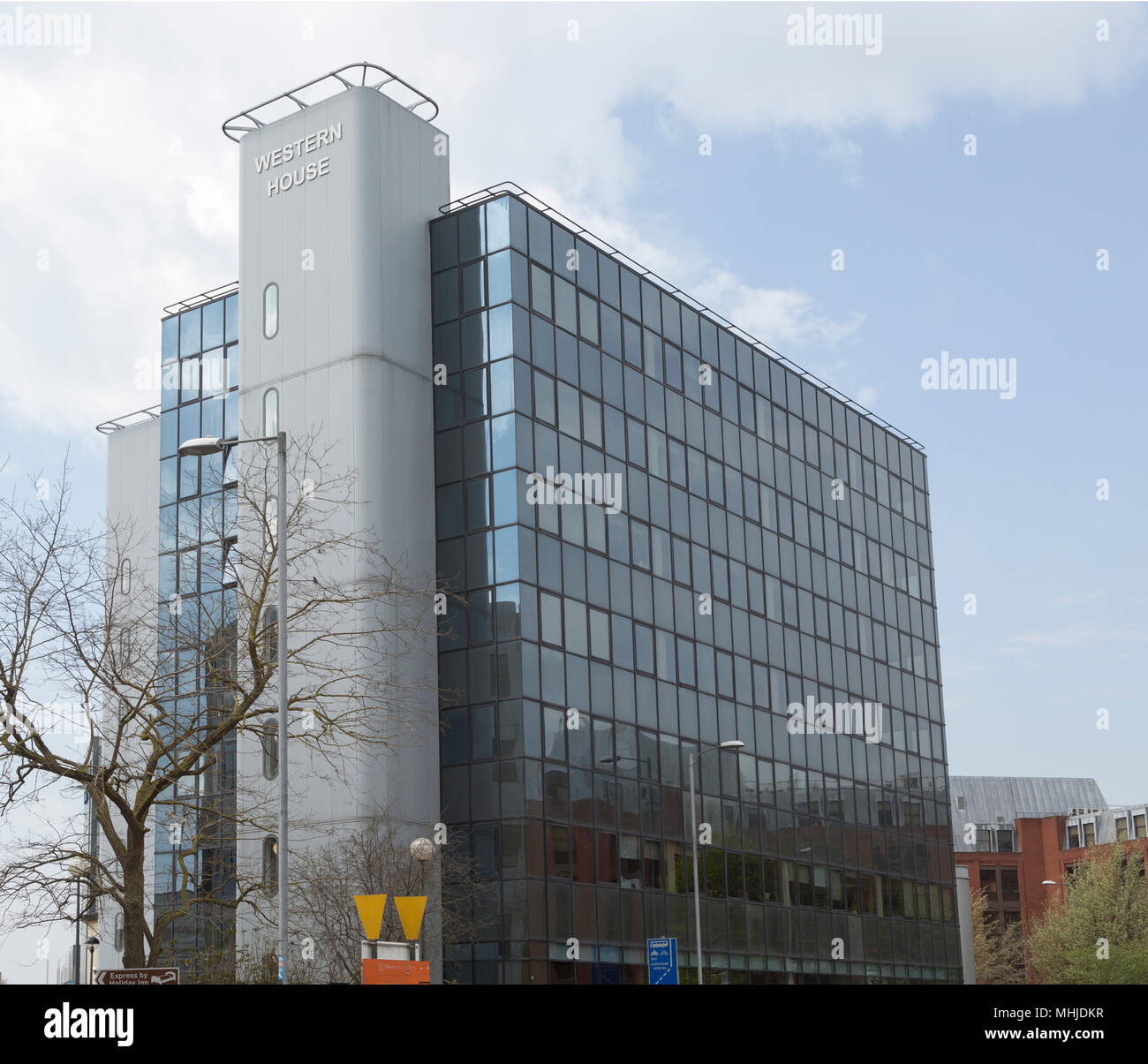 Architecture western house office block hi-res stock photography and ...