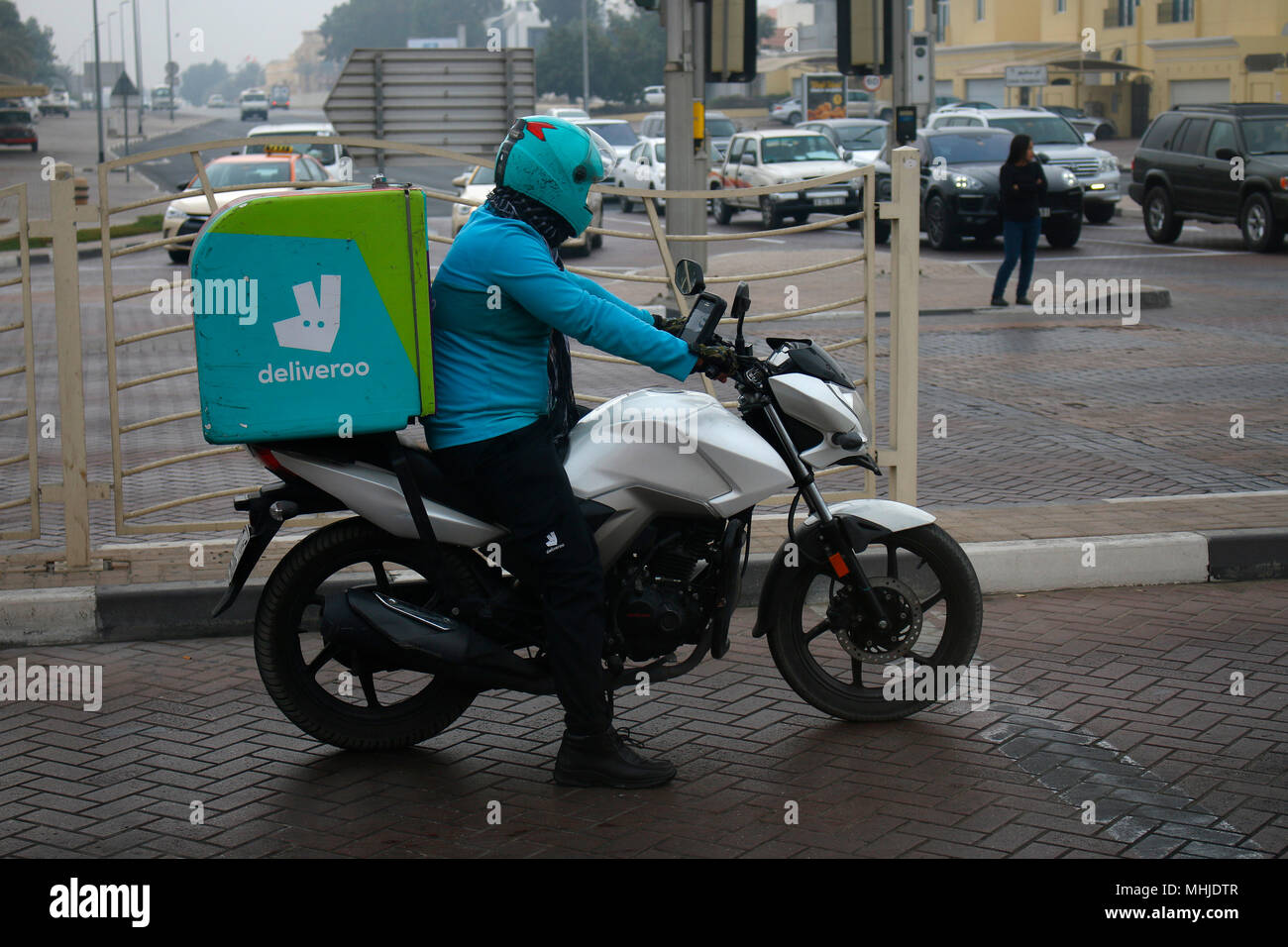 Deliveroo dubai hi-res stock photography and images - Alamy