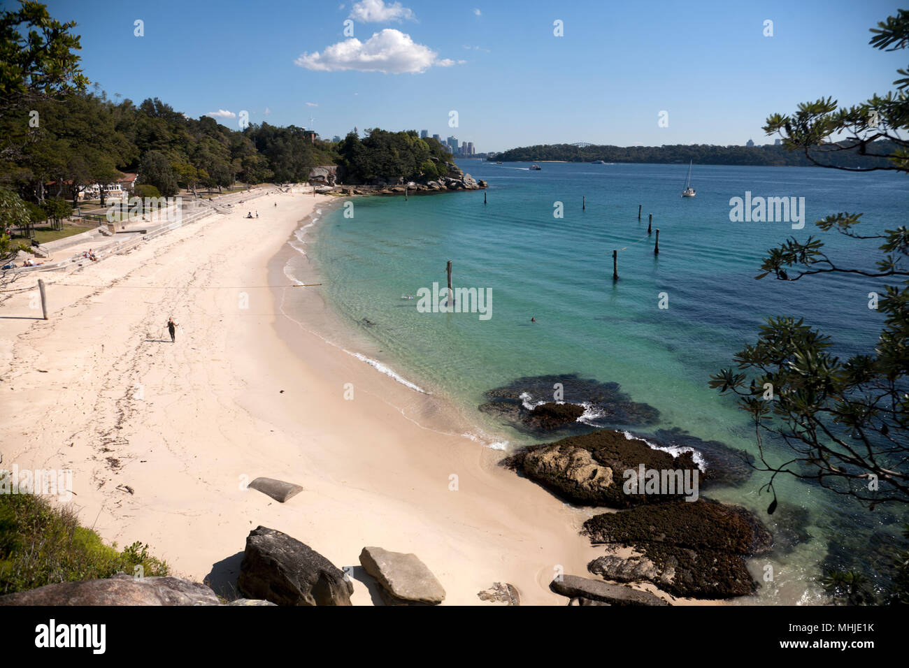 shark bay nielsen park sydney harbour national park vaucluse sydney new ...