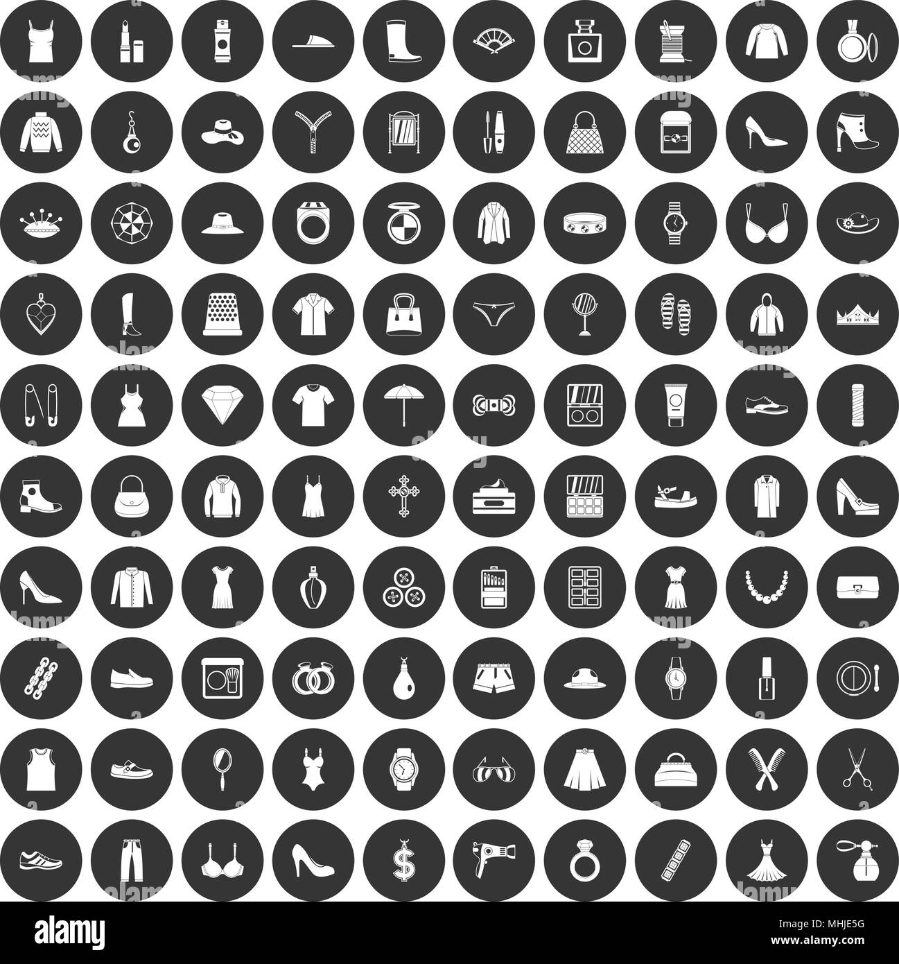 Women's dress buttons Stock Vector Images - Alamy