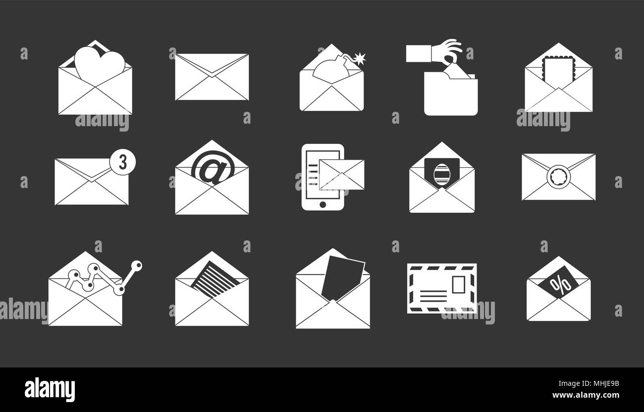 Envelopeicon hi-res stock photography and images - Alamy