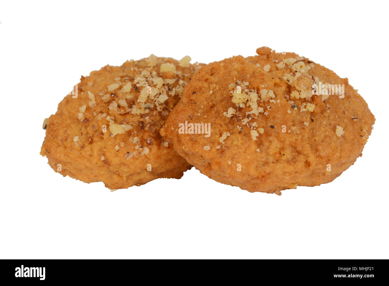 Homemade cookies with walnuts Stock Photo - Alamy