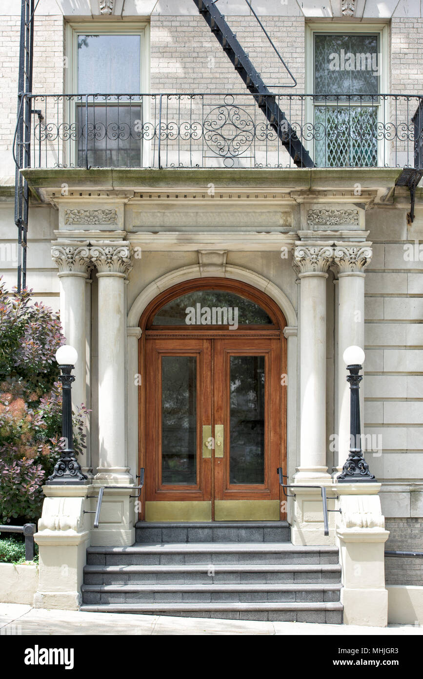 new york morningside height building view Stock Photo - Alamy