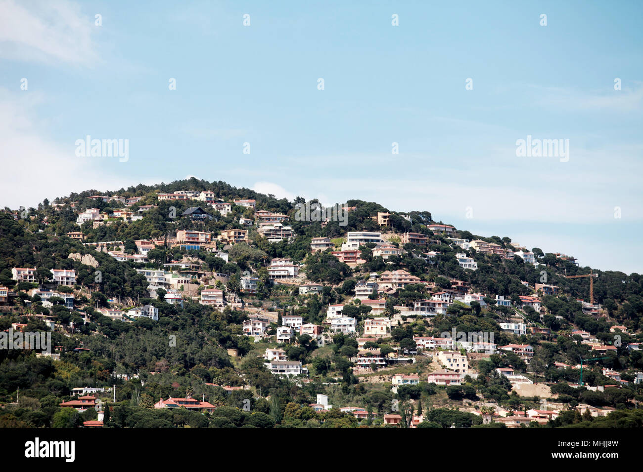Village on the hillside hi-res stock photography and images - Alamy