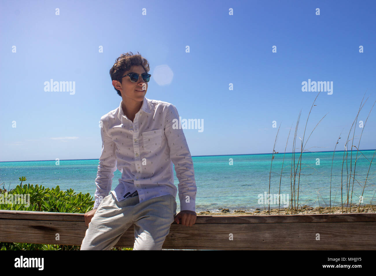 Hispanic Male Model Stock Photo - Alamy