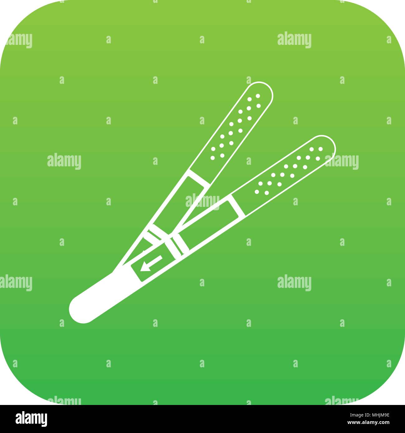 Pregnancy tests icon green vector Stock Vector Image & Art - Alamy