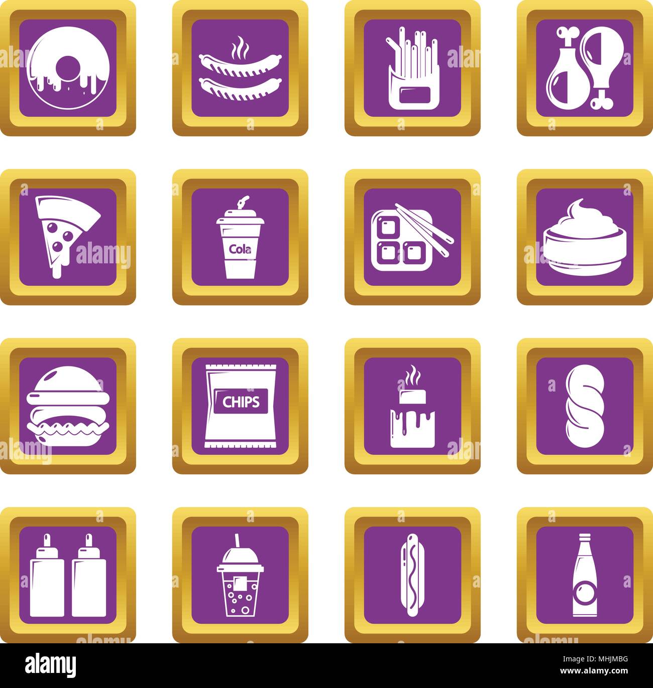 Purple sweet potatoes Stock Vector Images - Alamy