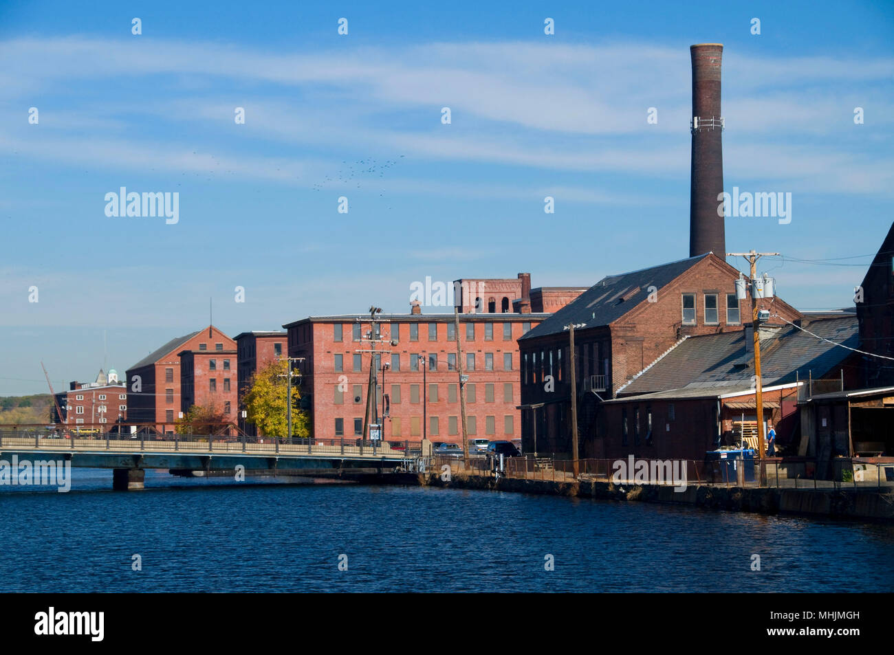 Holyoke canal hi-res stock photography and images - Alamy