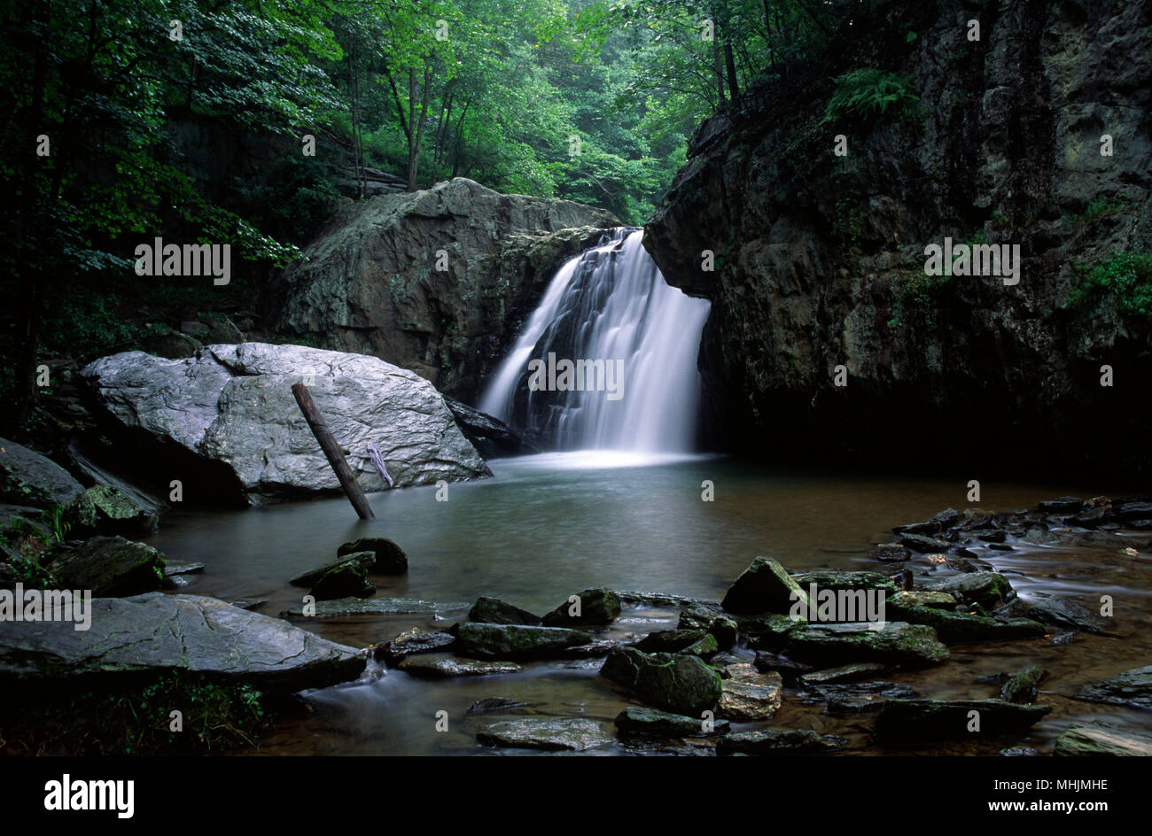 Kilgore Falls, Rocks State Park, Maryland Stock Photo - Alamy