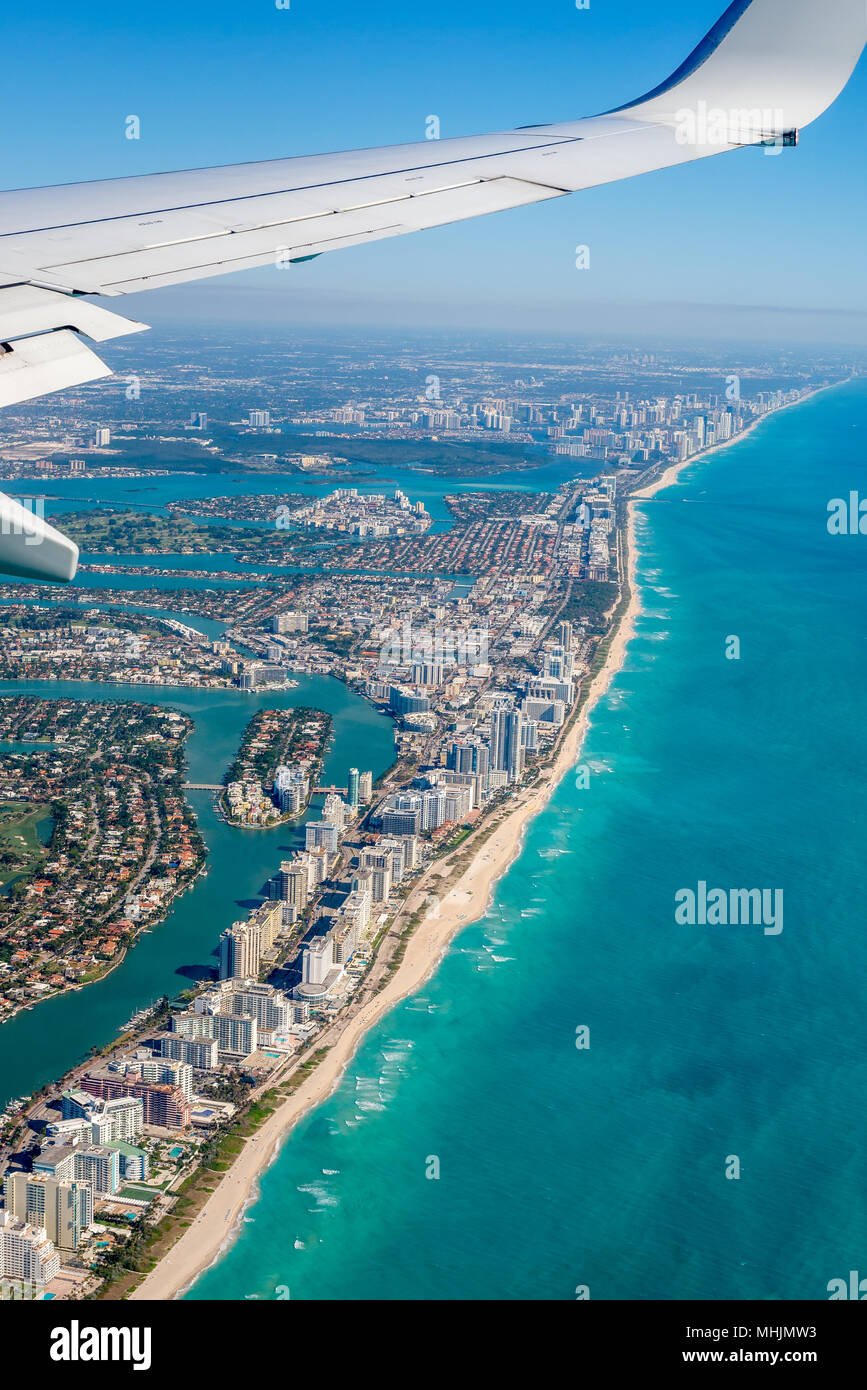 Aerial miami beach dade county hi-res stock photography and images - Alamy