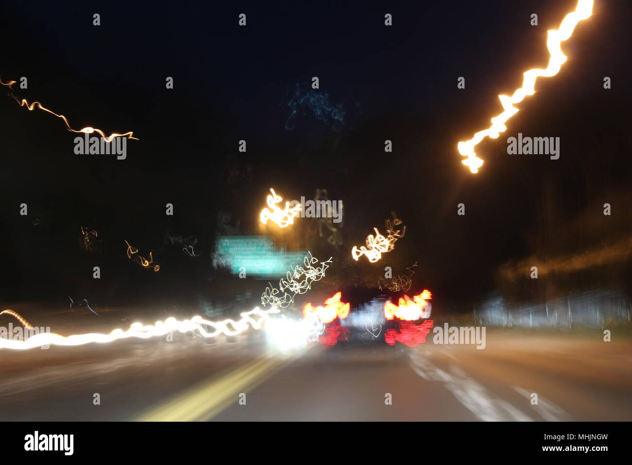 High Speed Chase At Night