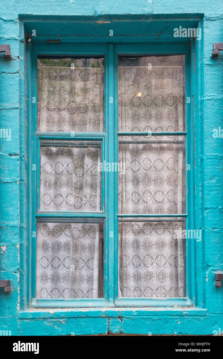 American building windows detail in the sunny day Stock Photo - Alamy