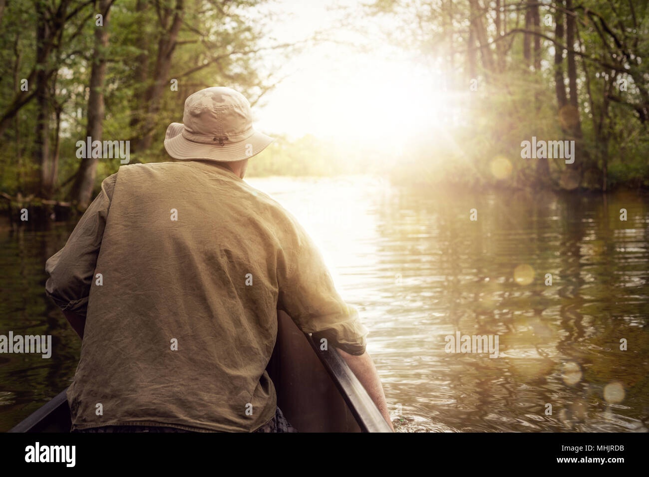 Sunshine on lake nature hi-res stock photography and images - Alamy
