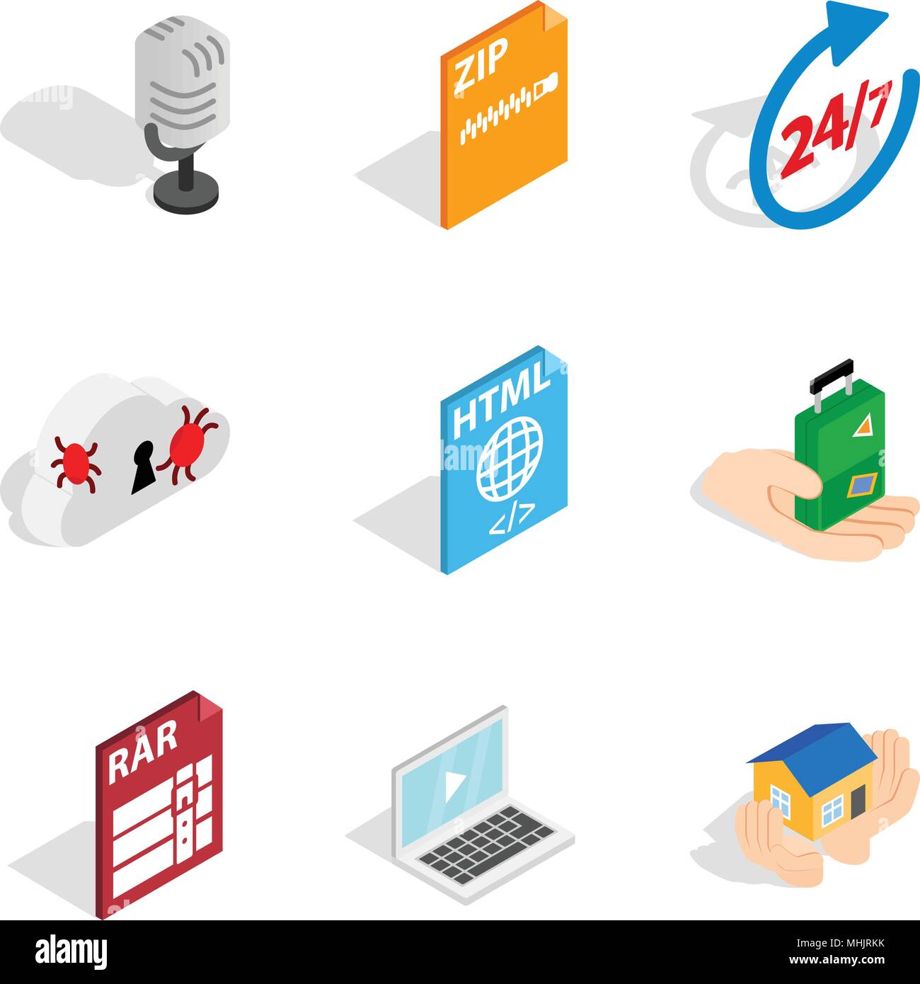 Cobweb computer Stock Vector Images - Alamy