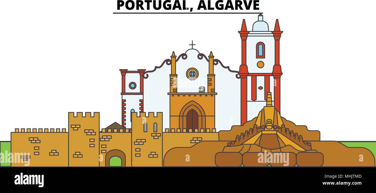 Algarve tourism logo Stock Vector Images - Alamy
