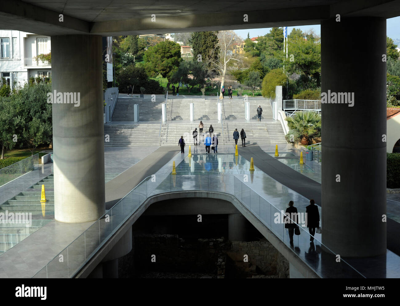Acropolis Museum. Athens. Greece. Exterior Stock Photo - Alamy