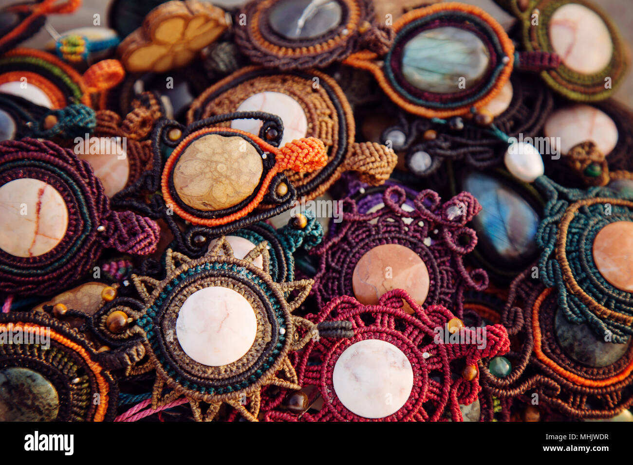 Hand made pendants hi-res stock photography and images - Alamy