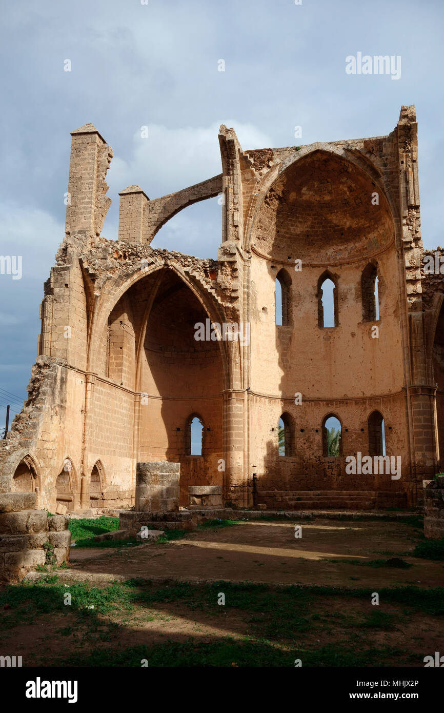 Ruins of St George of the Greeks Church, Famagusta, Turkish Republic of ...