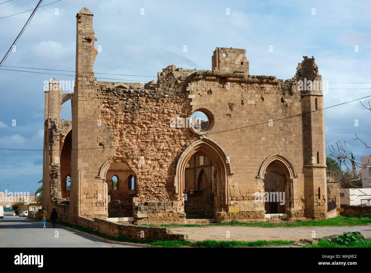 Ruins of St George of the Greeks Church, Famagusta, Turkish Republic of ...