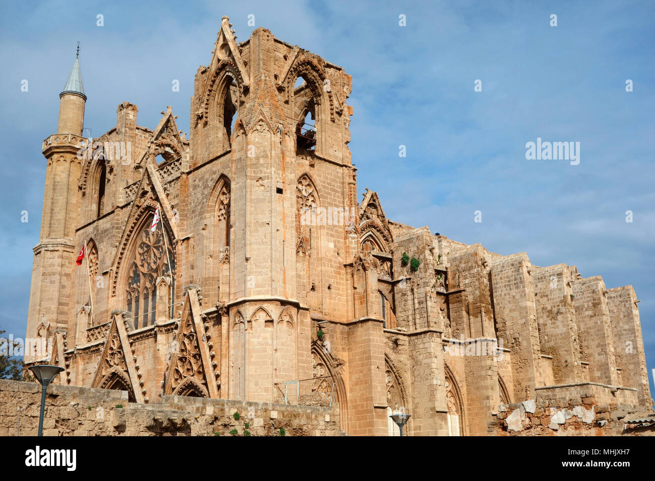 Lala Mustafa Pasha mosque, forner Cathedral of Agios Nikolaos (St ...