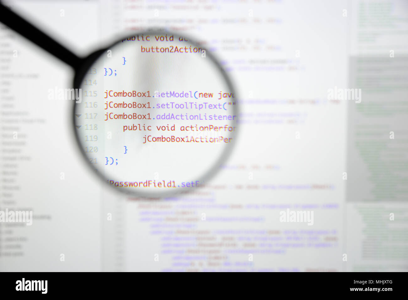 Under the lens hi-res stock photography and images - Alamy