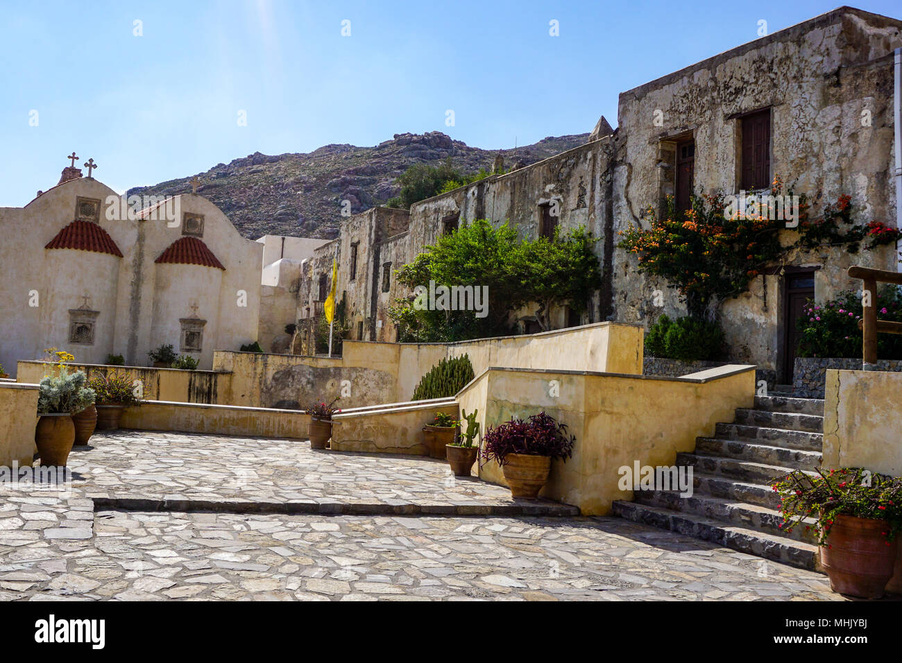 Monastery preveli church crete hi-res stock photography and images - Alamy