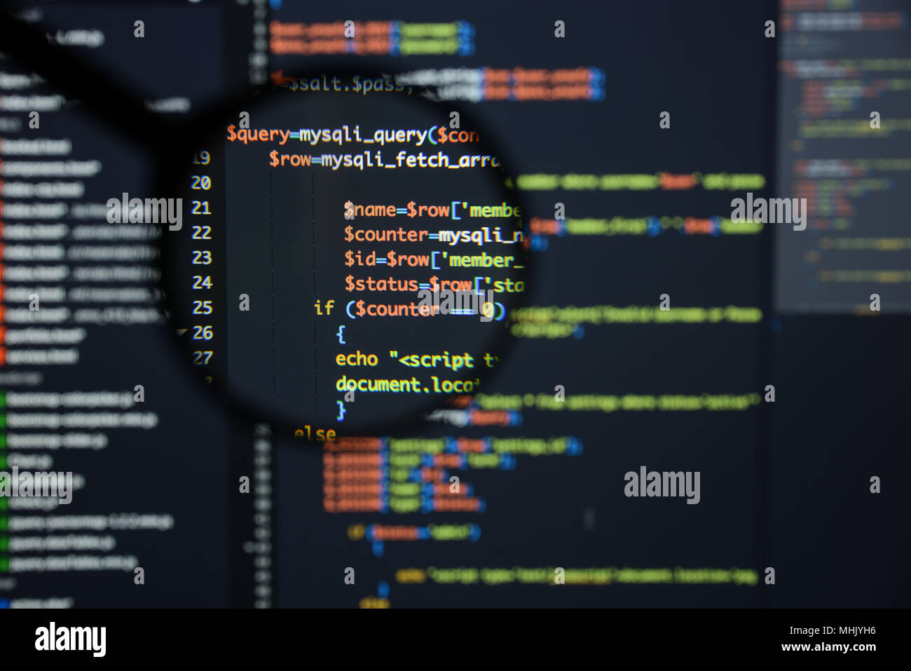 Sql screenshot hi-res stock photography and images - Alamy