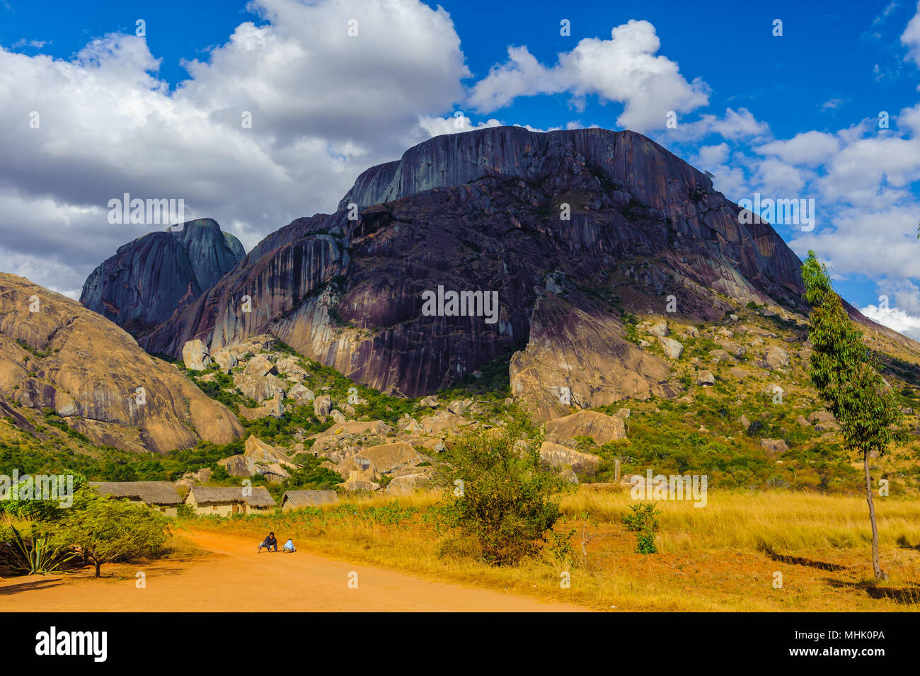 Madagascar landscape, Africa Stock Photo - Alamy