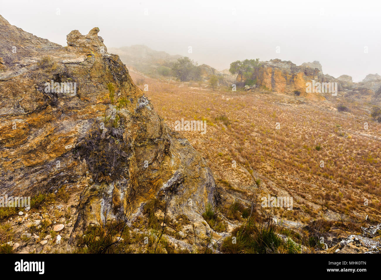 Landscape of the rocks in Madagascar Stock Photo - Alamy