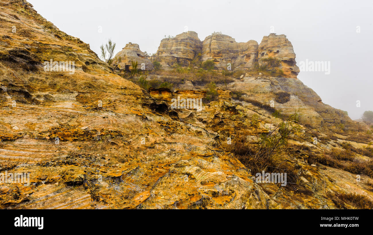 Landscape of the rocks in Madagascar Stock Photo - Alamy