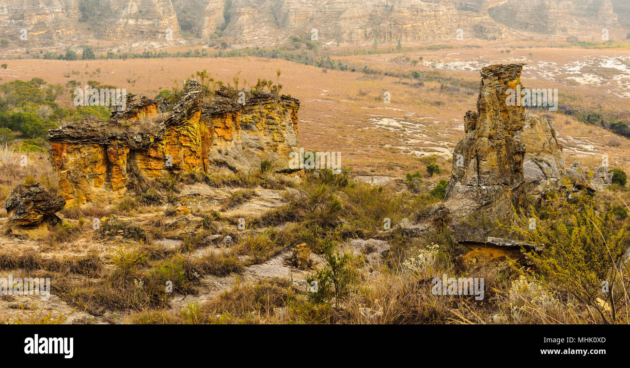 Rock formation outdoors in Madagascar, beautiful rock Stock Photo - Alamy