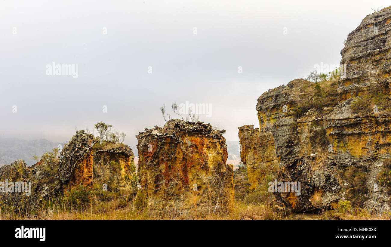 Dry nature and rock in Madagascar, Africa Stock Photo - Alamy