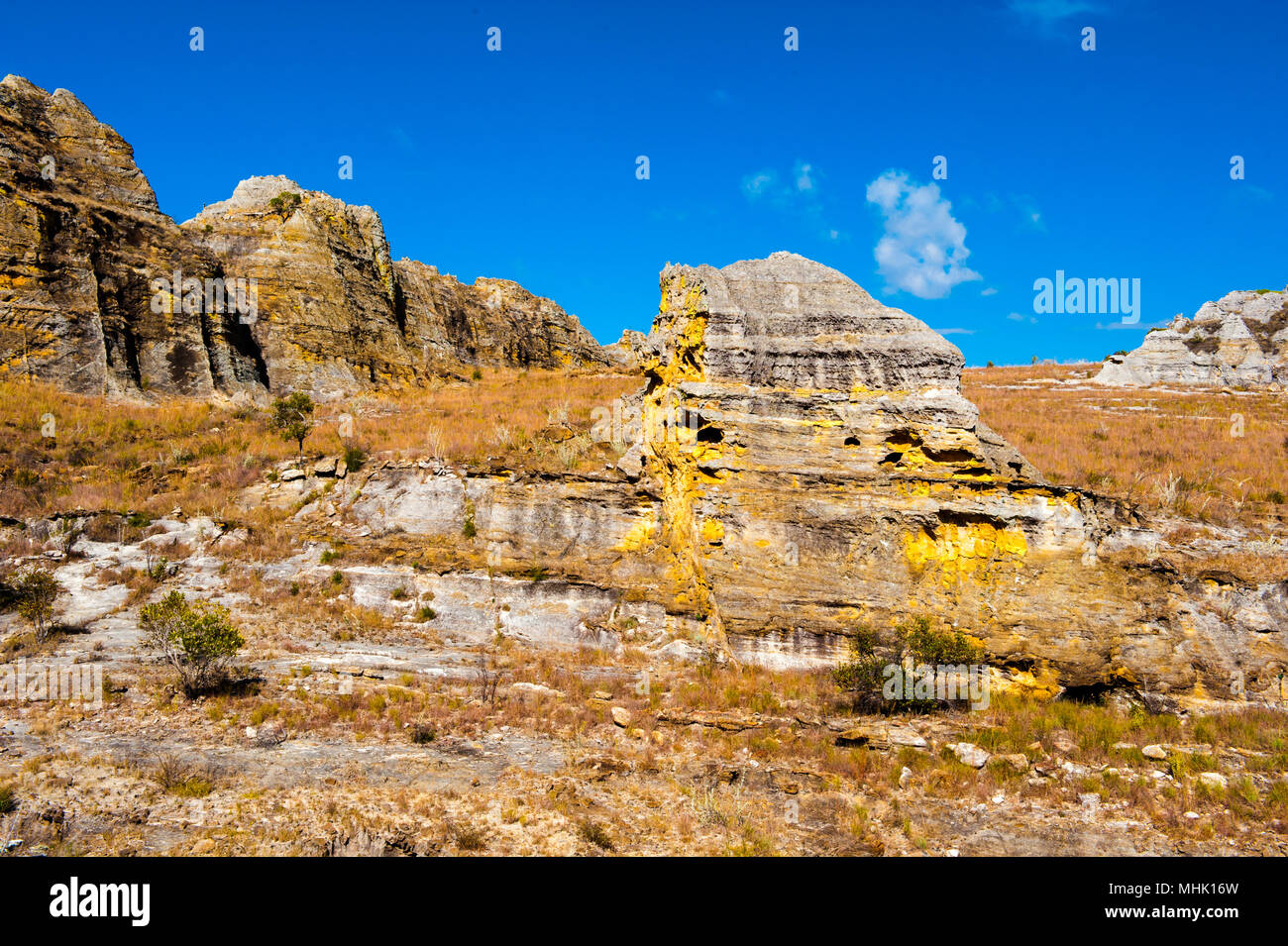 Spectacular beautiful landscape of the rocks in Madagascar, Africa ...