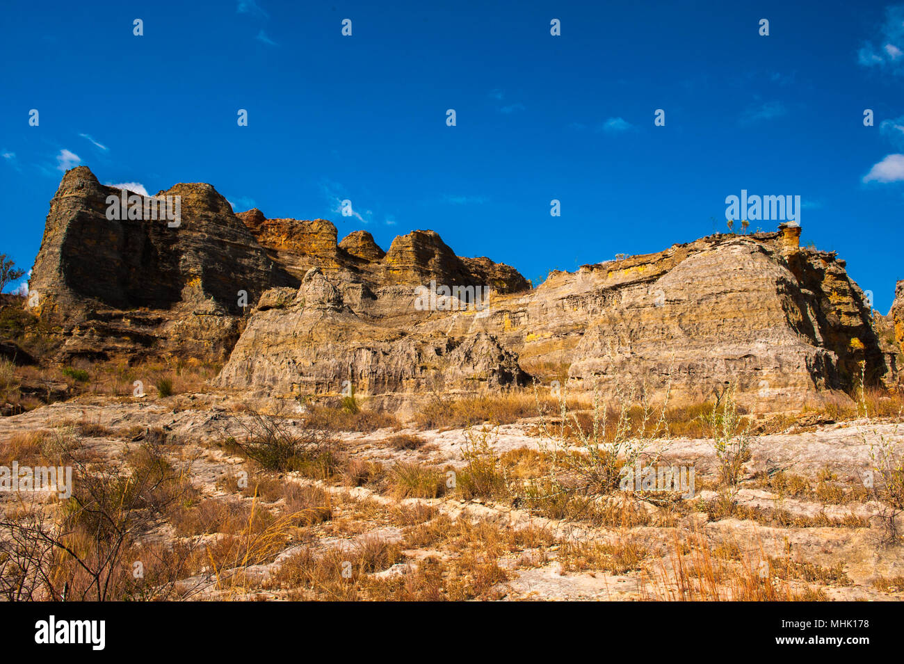 Spectacular beautiful landscape of the rocks in Madagascar, Africa ...