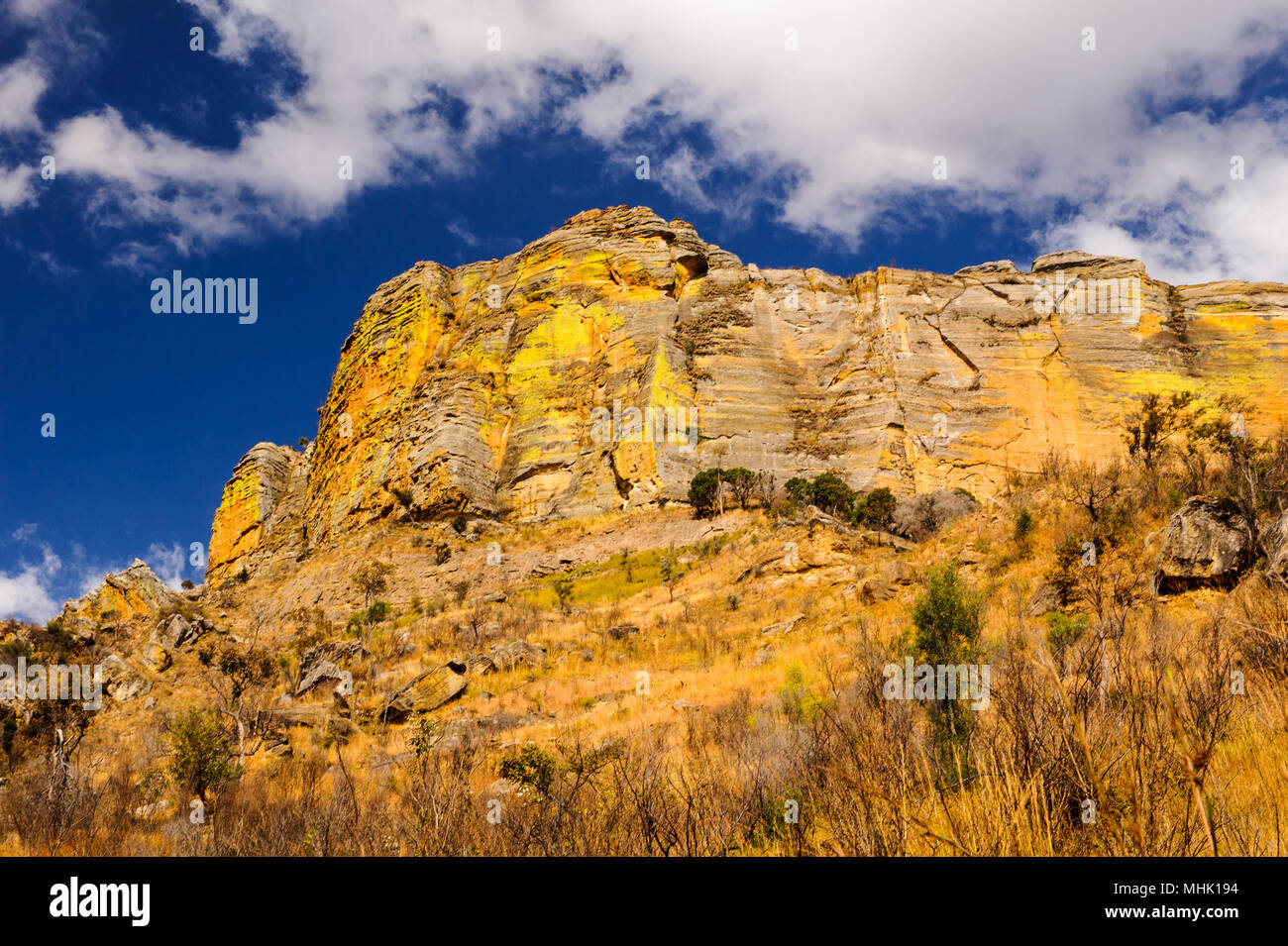 Rocks in Madagascar landscape Stock Photo - Alamy