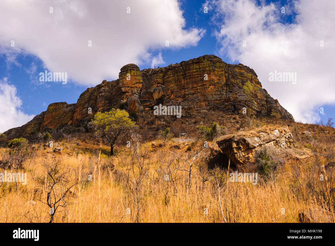 Rocks in Madagascar landscape Stock Photo - Alamy